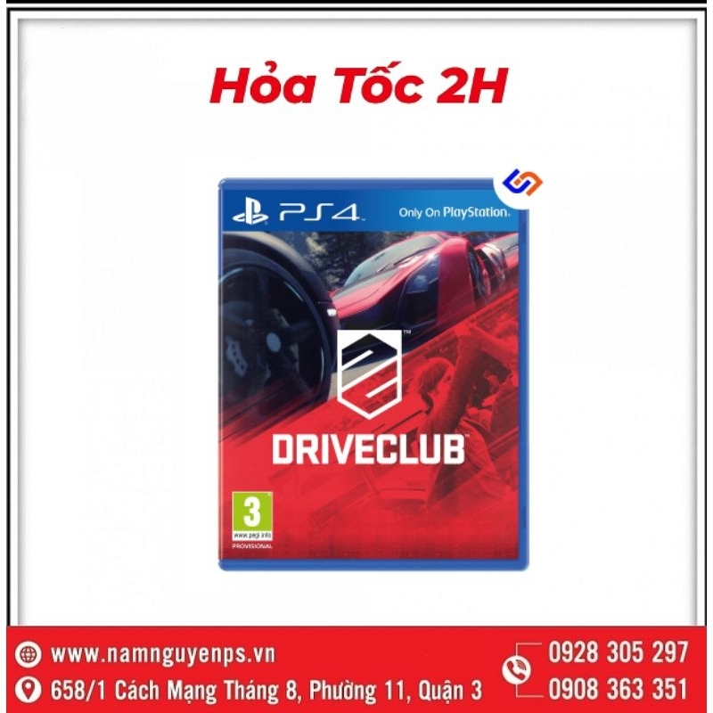 Đĩa Game PS4 | Driveclub (Đua Xe) | Shopee Việt Nam