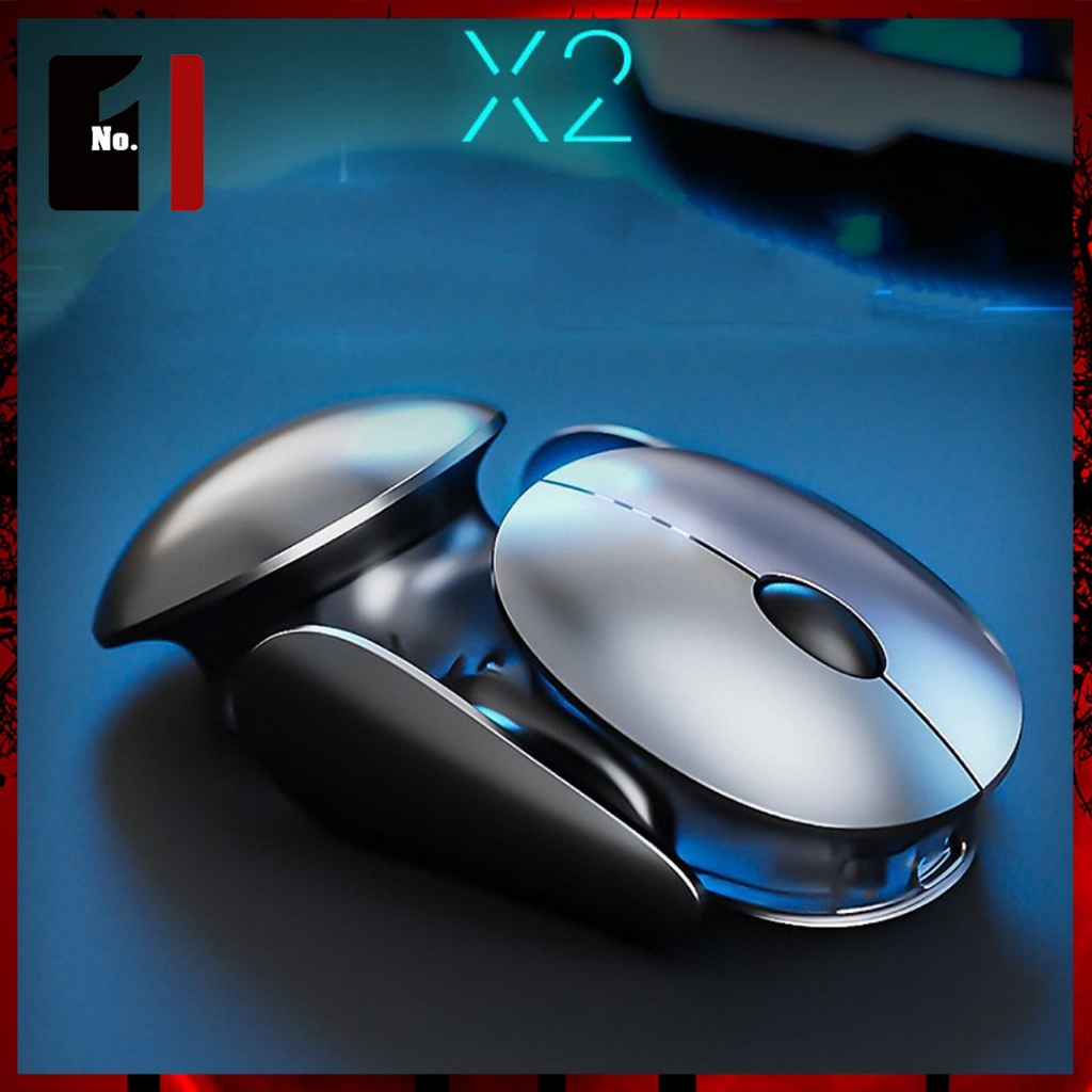 Chuột Máy Tính Gaming Silent Bluetooth Không Dây INPHIC X2 Click Chống ...