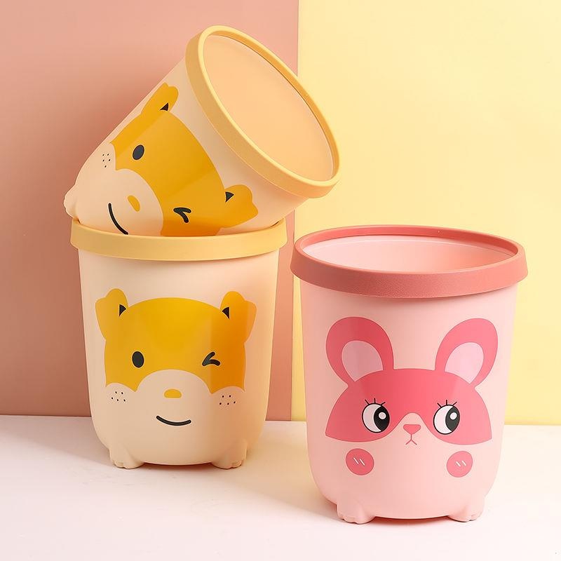 Thùng Đựng Rác Nhựa Hoạt Hình (K06) - Sọt Rác Xinh Decor 25x21.5cm ...