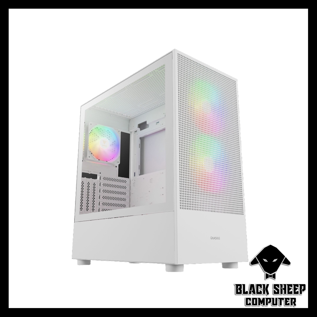 Vỏ Case GAMDIAS TALOS E3 MESH ELITE WHITE (SẴN 3 FAN ARGB SYNC ...
