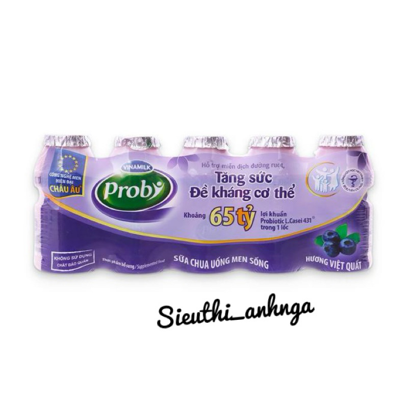 Sữa chua uống Proby 65ml / 130ml Lốc 4 hộp To-Bé | Shopee Việt Nam