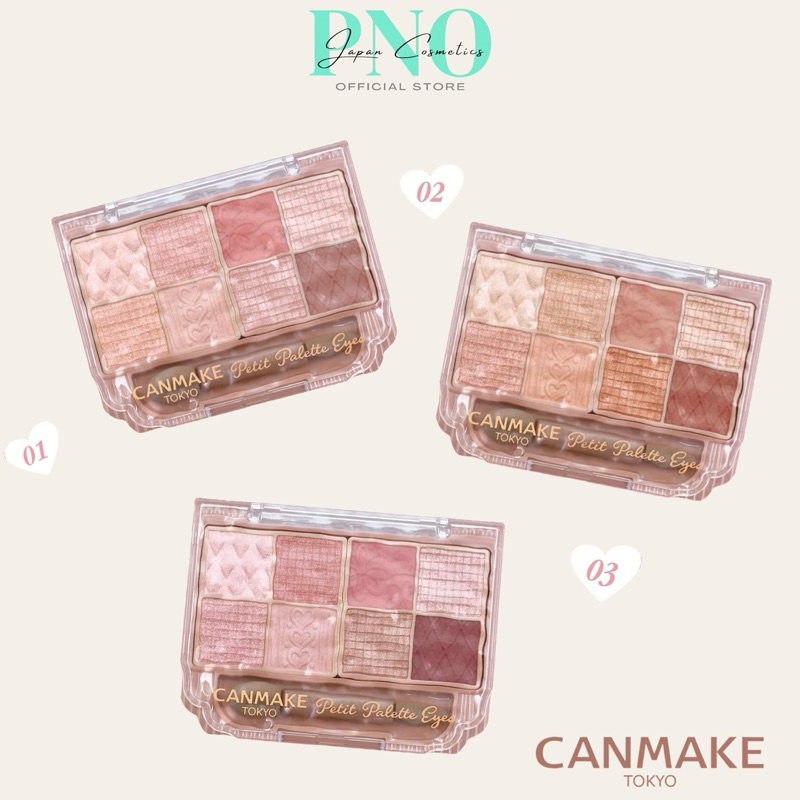 Bảng phấn mắt Canmake Petit Palette Eyes 8 ô | Shopee Việt Nam