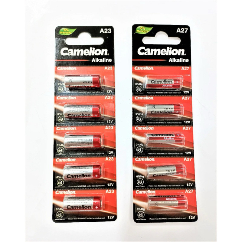 Pin A23 / A27 (12v) Camelion Chính Hãng Vỉ 5 Viên | Shopee Việt Nam