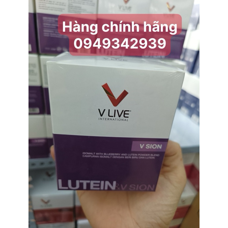 [ Hàng chính hãng ] Vsion vlive - international 1 hộp 28 gói. | Shopee ...