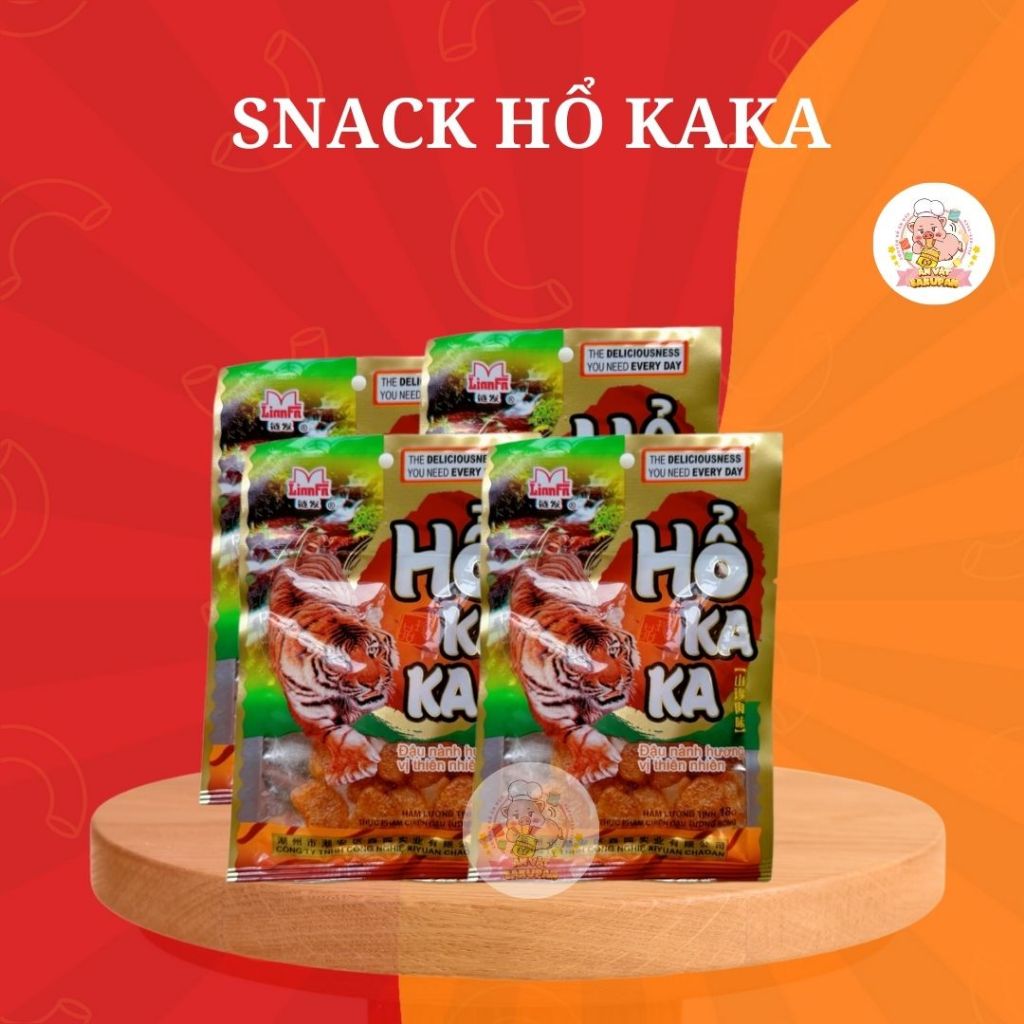 Combo 30 Gói Snack Hổ Kaka – Bánh Ăn Vặt Tuổi Thơ Giòn Ngọt Nội Địa – A ...