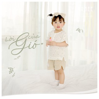 HRNEE - Bộ quần áo sơ mi xô muslin cho bé trai bé gái từ 9M-4Y - Hrnee Chính Hãng | Shopee Việt Nam