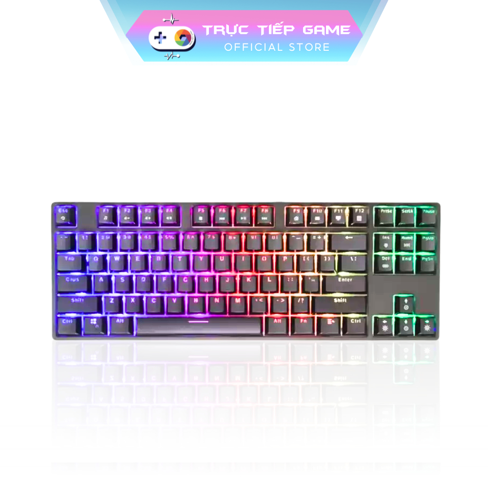 Bàn phím cơ Fuhlen D87s RGB Blue switch | Shopee Việt Nam