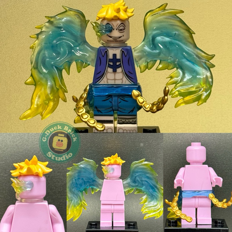 custom phụ kiện minifigure:Tổng hợp phụ kiện nhân vật Marco Onepiece ...