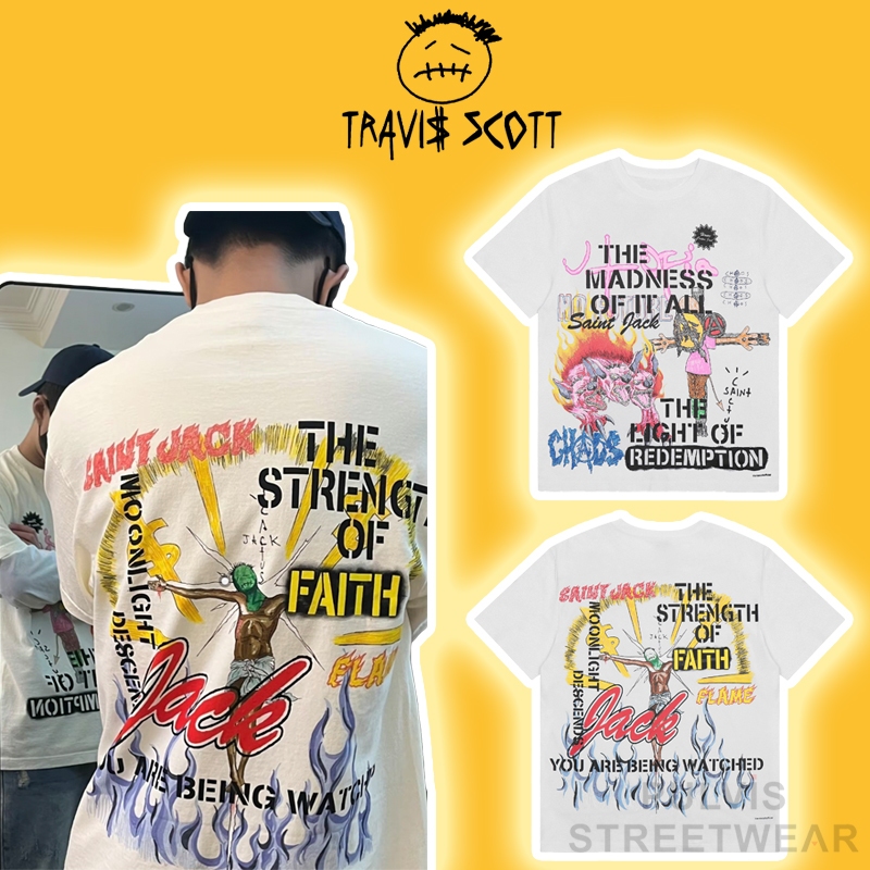 ⚡️[Hight Quality] - Áo Tee Cactus Jack Camiseta Travis Scott Utopia x ...