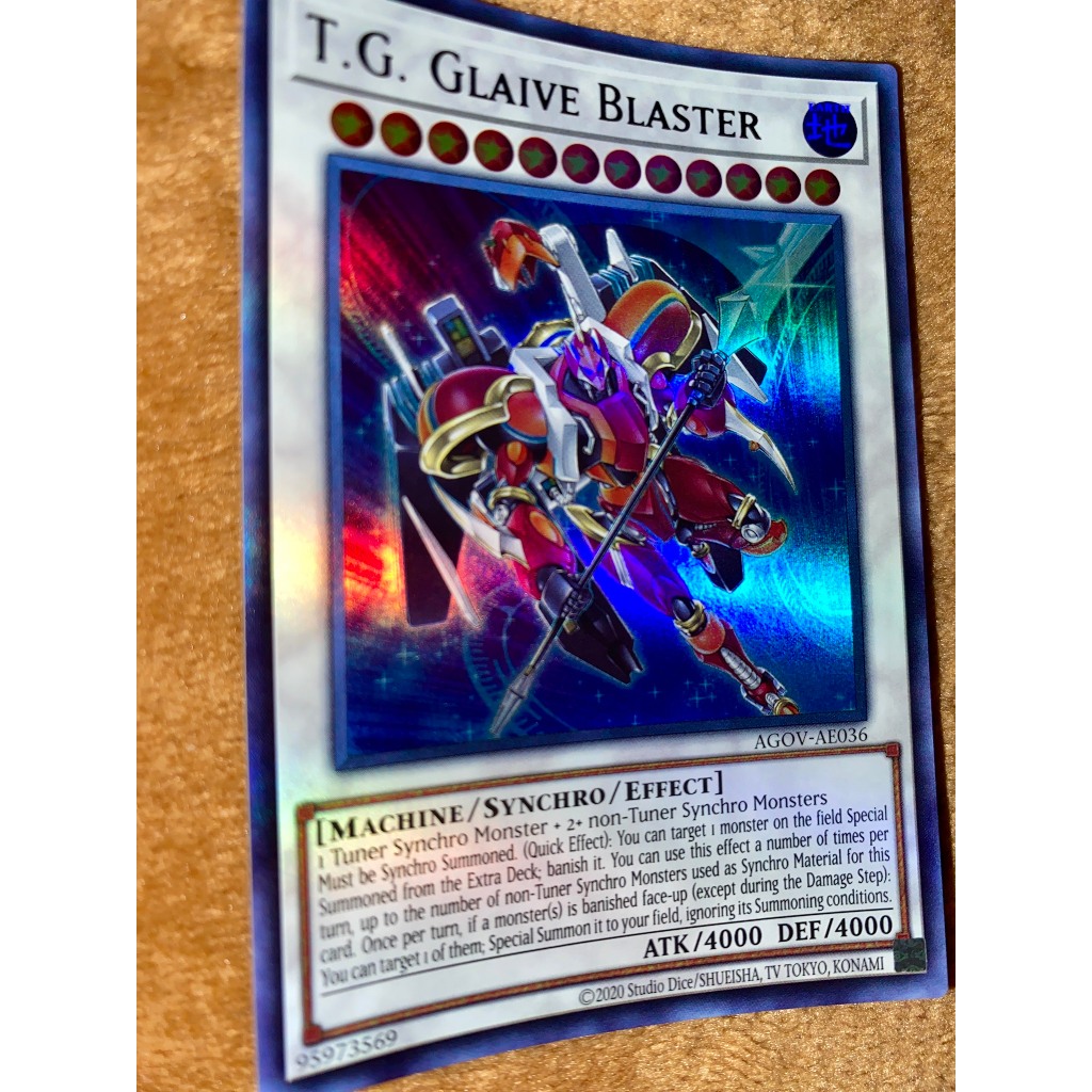 AGOV-AE036 T.G. Glaive Blaster - Ultra Rare | Shopee Việt Nam