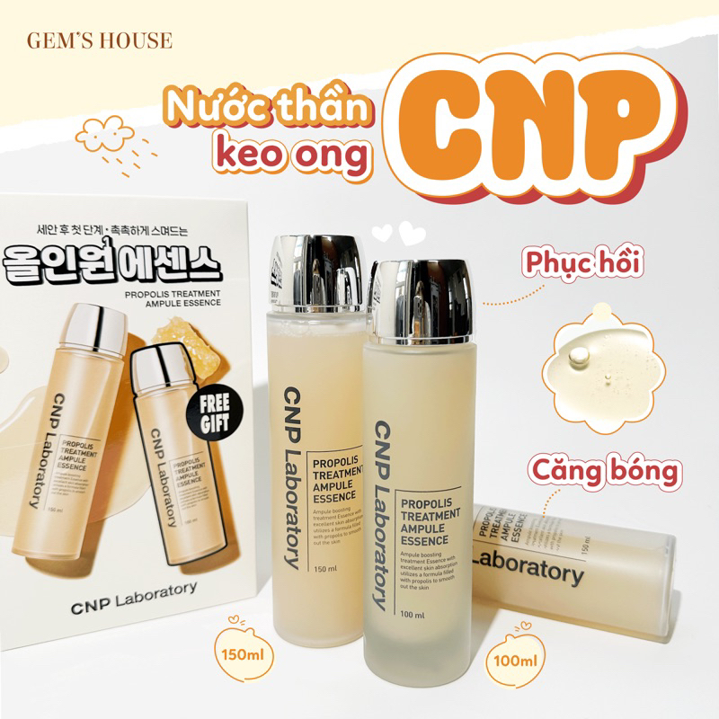 TONER KEO ONG CẤP ẨM, PHỤC HỒI DA CNP LABORATORY PROPOLIS TREATMENT ...