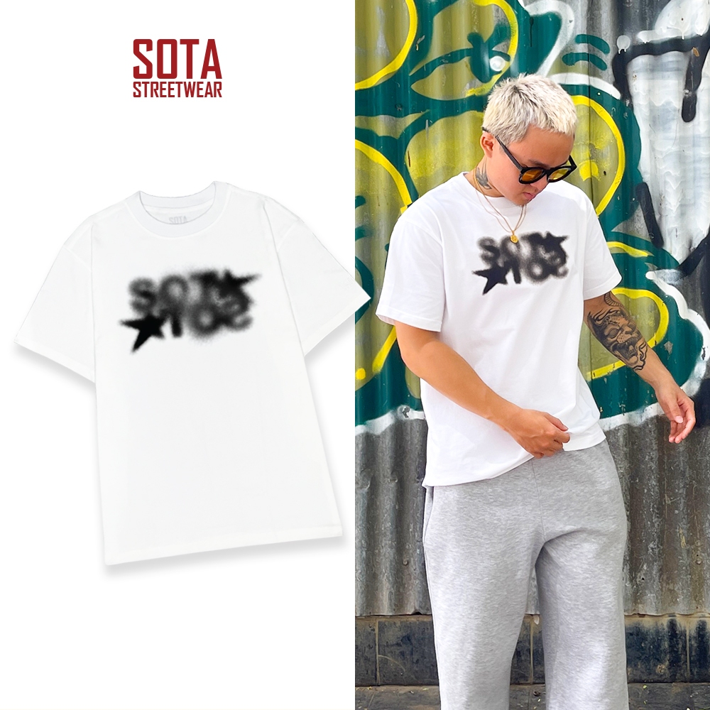 Áo phông tay lỡ form rộng SOTA SPREAD Unisex Couple Nam Nữ 100% Cotton ...