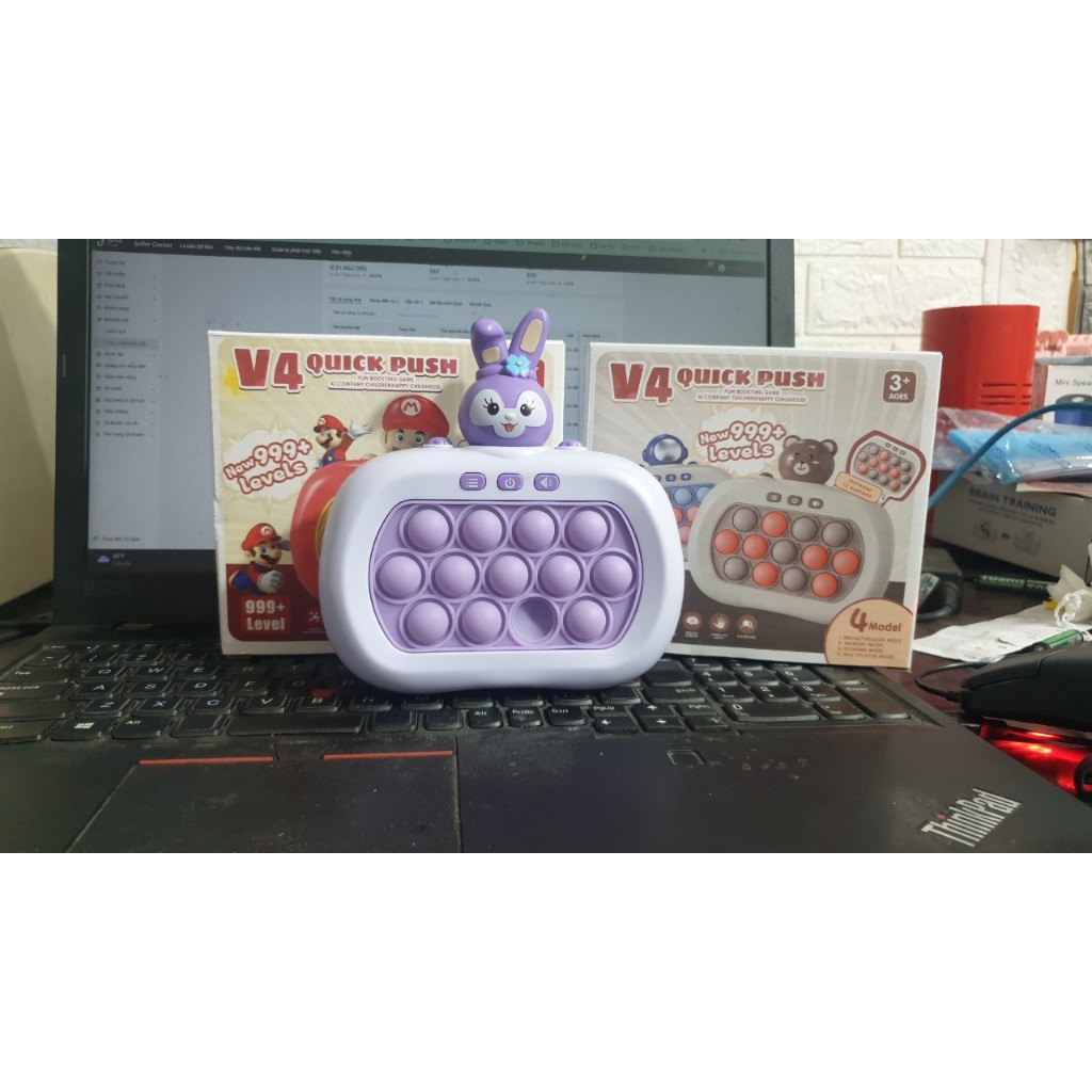Máy Chơi Điện Tử Pop It,bopit Thế Hệ Mới Đồ Chơi Bóp Bóp Hình cua Có ...