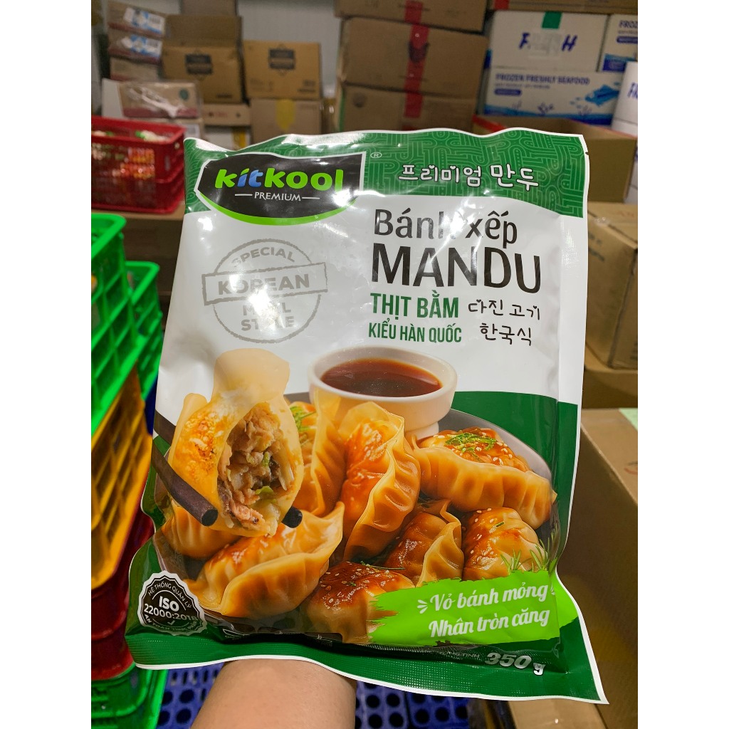 [Hỏa tốc HCM] Mandu thịt bằm KitKool (10 cái / 350g / Gói) | Shopee ...
