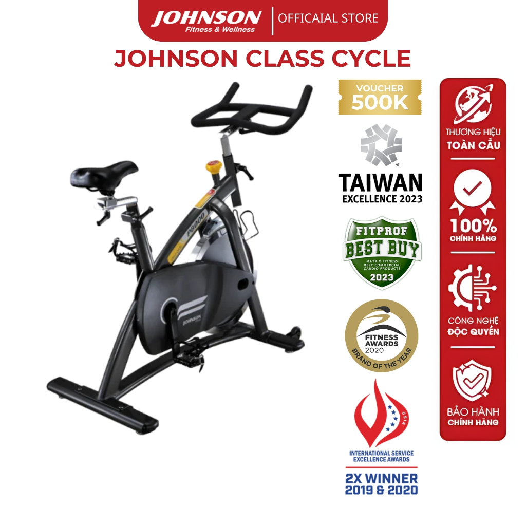Xe Đạp Thể Thao Trong Nhà JOHNSON CLASS CYCLE chuẩn phòng gym cao cấp ...
