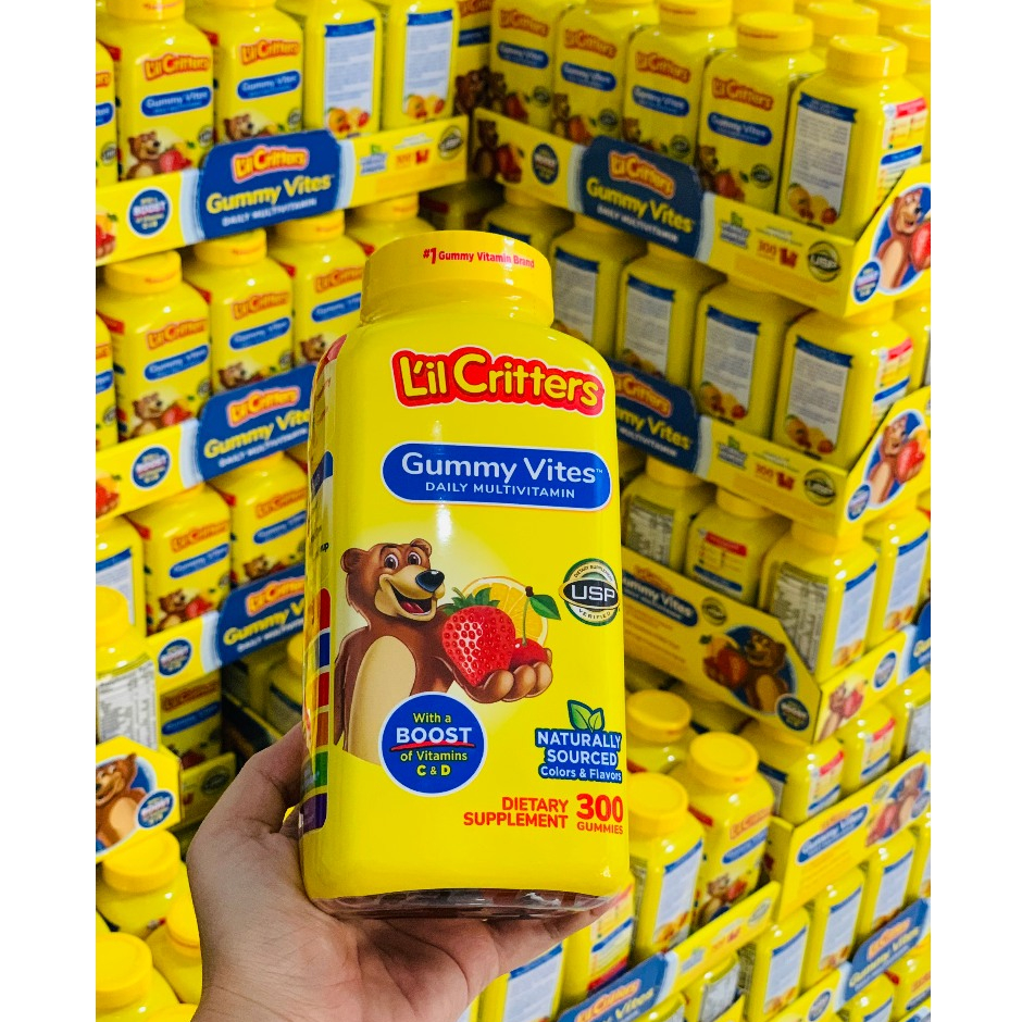 kẹo gấu 300v gummy vite 300 viên kẹo dẻo 300 viên dành cho trẻ từ 2 ...