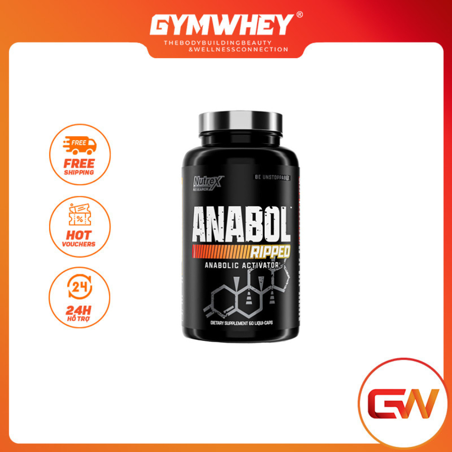 NUTREX ANABOL RIPPED 60 VIÊN Tăng Sức Luyện Tập, Giảm M ỡ | Shopee Việt Nam