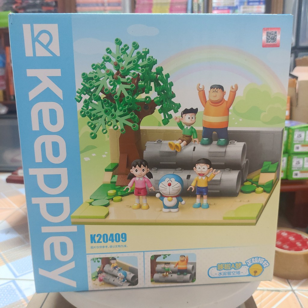 Bộ mô hình Lego Doraemon Sân Bóng Chày, hàng Keeppley chính hãng ...