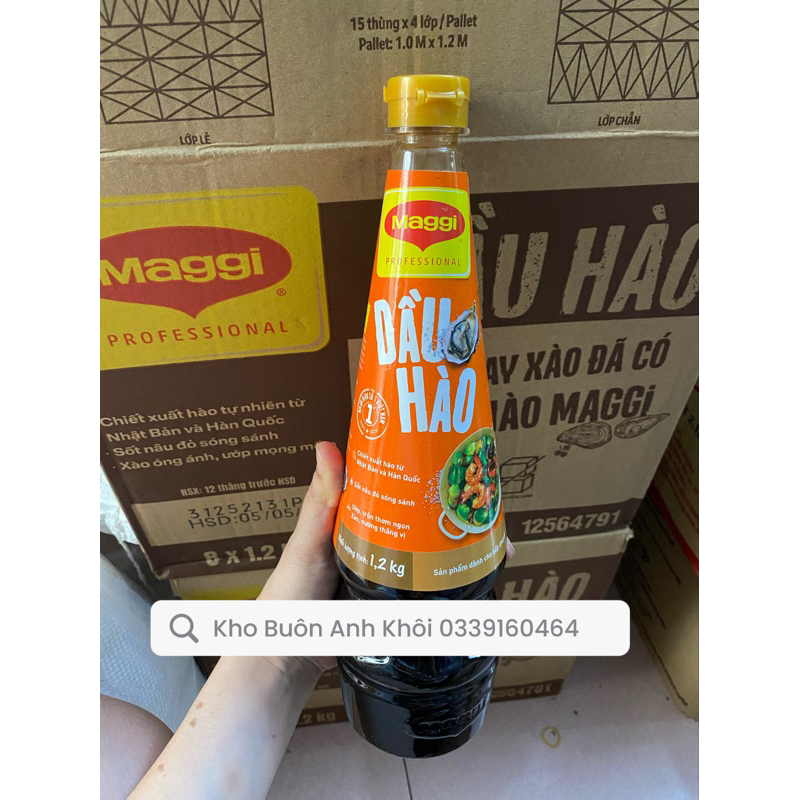 Dầu hào Maggi chai 1,2kg | Shopee Việt Nam
