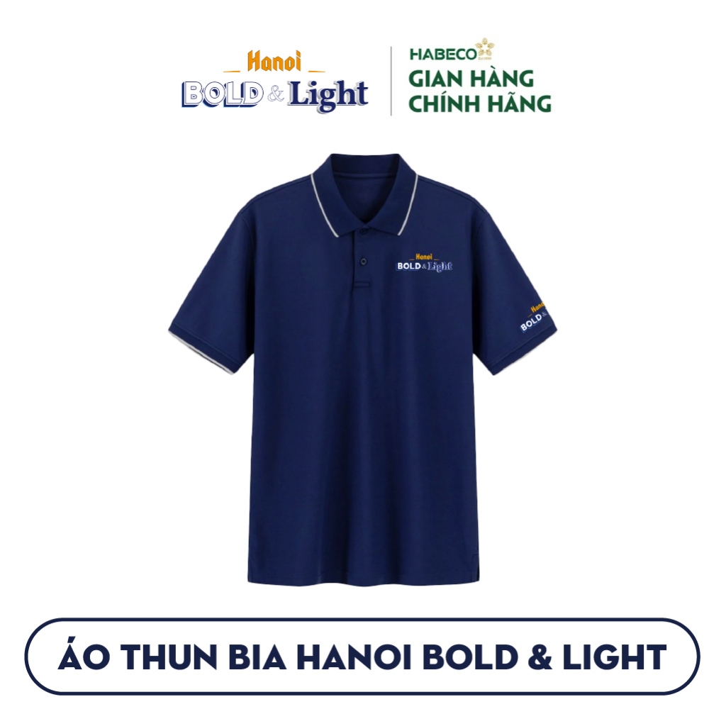 [Gift] Áo Thun Bia Hanoi Bold & Light - HABECO | Shopee Việt Nam