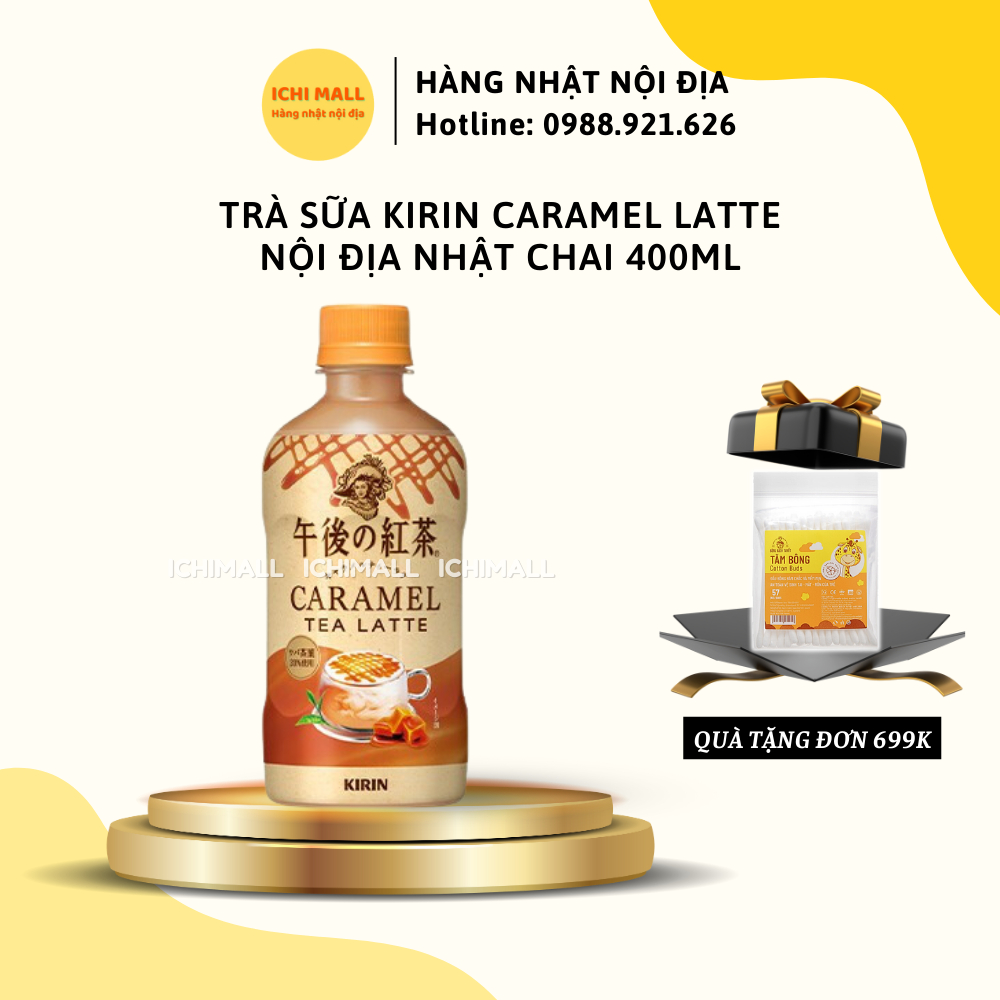 Trà sữa Kirin Caramel Latte nội địa Nhật chai 400ml | Shopee Việt Nam