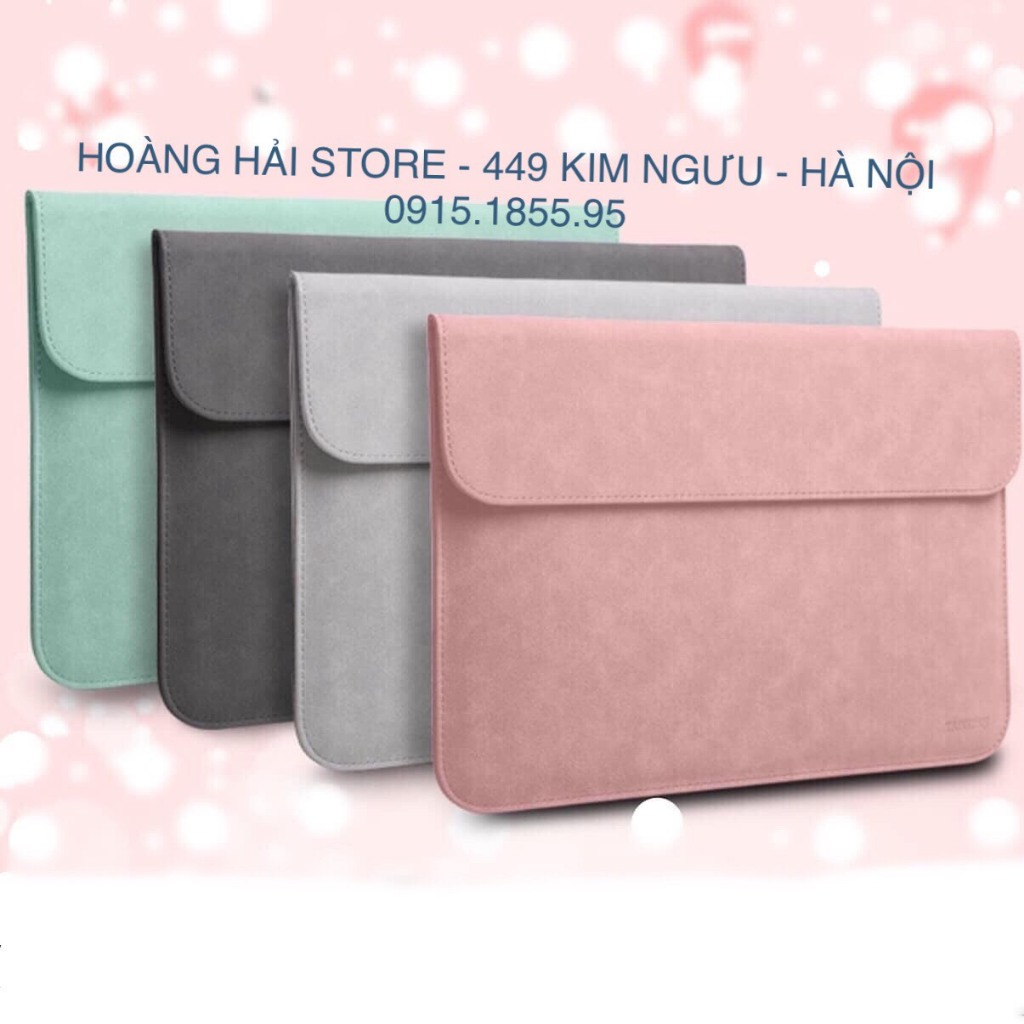 Bao da chống sốc, chống nước cho laptop, macbook, surface | Shopee Việt Nam