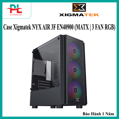Vỏ Case Xigmatek NYX AIR 3F EN40900 (MATX | 3 FAN RGB) - Hàng Chính Hãng | Shopee Việt Nam
