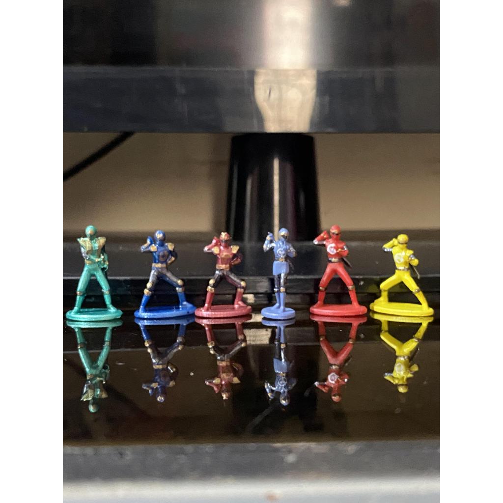 Mô hình 3D Super Sentai Mini Gaoranger - Hurricaneger | Shopee Việt Nam