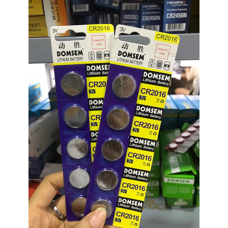 1 Viên Pin Khuy Cúc Áo pin 2016 CR2016 3V dùng cho đồng hồ, điều khiển ...