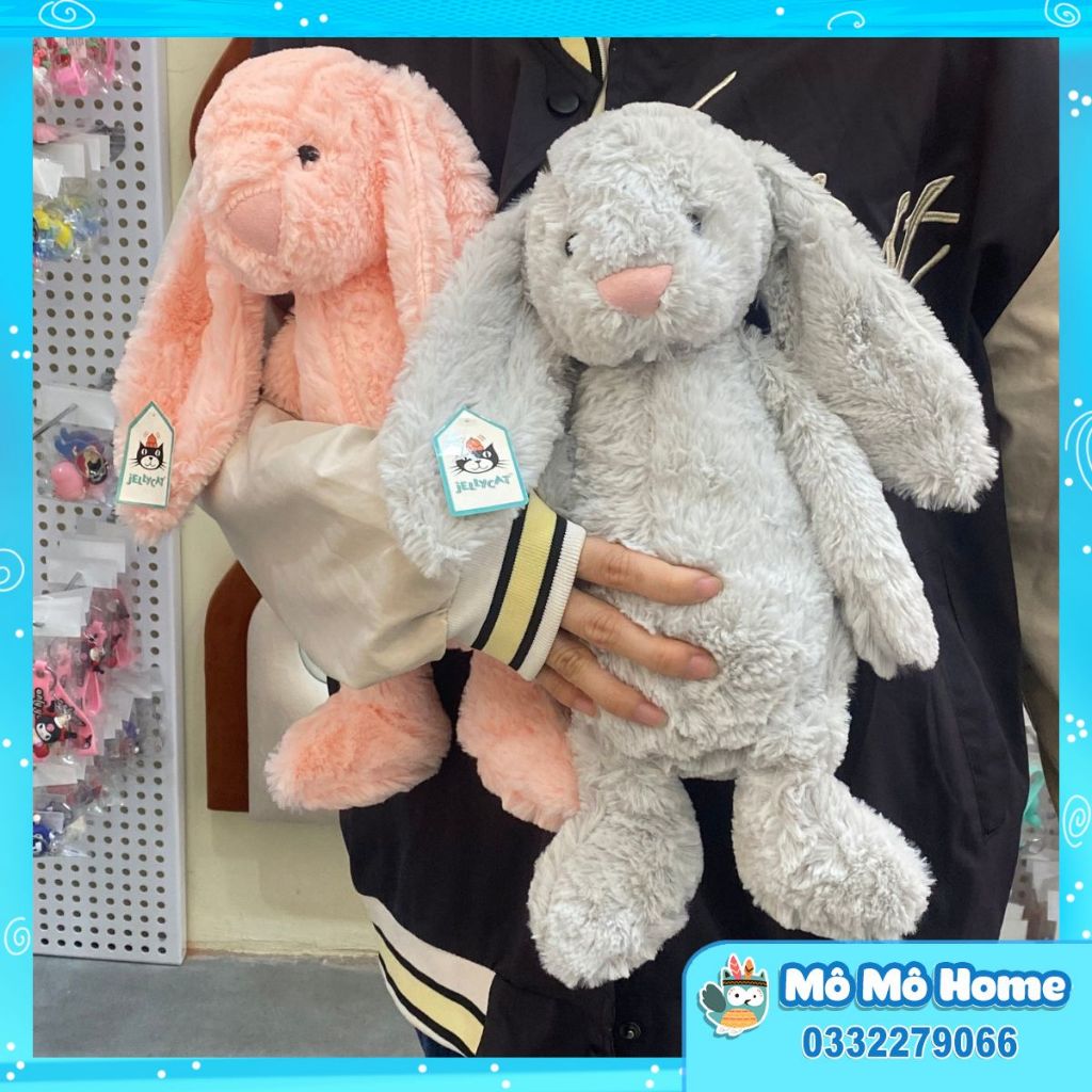 Jellycat Gấu bông Pamela cho bé sơ sinh ôm ngủ mềm mịn không xù Mô Mô ...