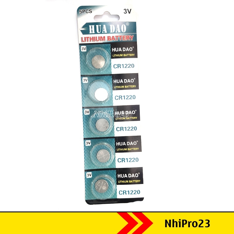 Pin cúc áo Cmos CR1220 Lithium 3V sử dụng nhiều thiết bị | Shopee Việt Nam