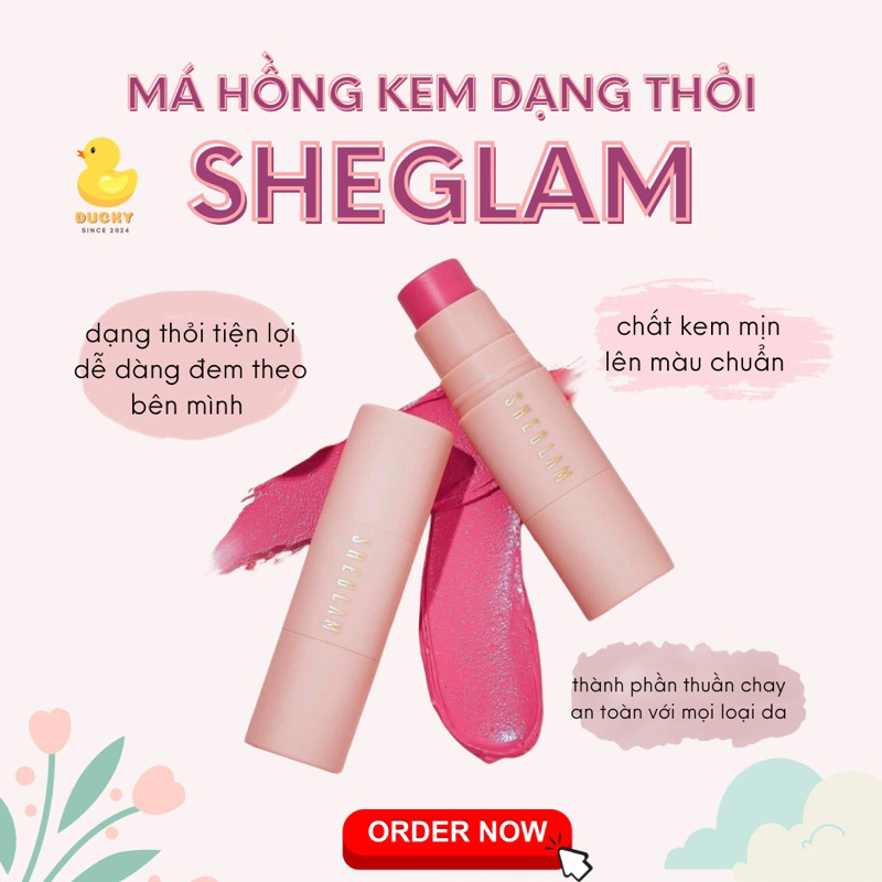 (ShegIam/sẵn) Phấn Má Kem Dạng Stick 6,5g | Shopee Việt Nam
