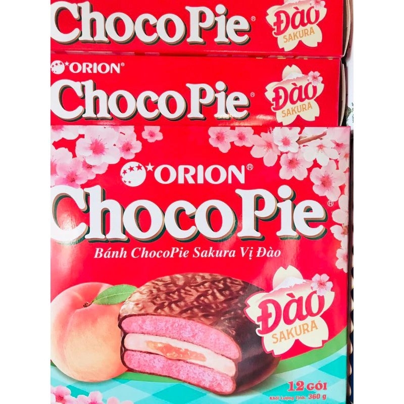 Bánh Choco Pie Orion Hộp 12 cái 396g | Shopee Việt Nam