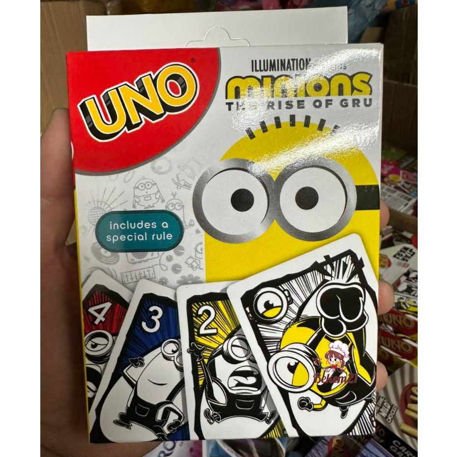 MINIONs UNO giới thiệu Minions của Illumination: The Rise of Gru, Trò ...