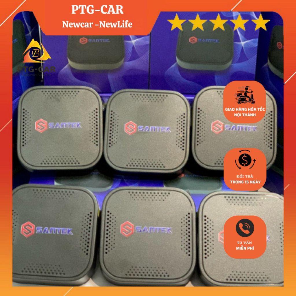 Android Box Santek Biến Màn Zin Ô Tô Thành Màn Hình Android Chính Hãng ...