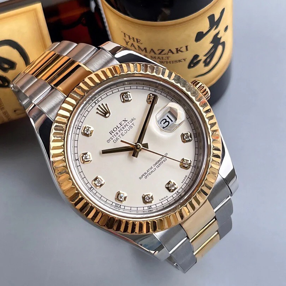 Đồng Hồ Cơ Nam Rolex JAPAN WATCH Thiết Kế Mặt Tròn Đơn Giản Thanh Lịch ...
