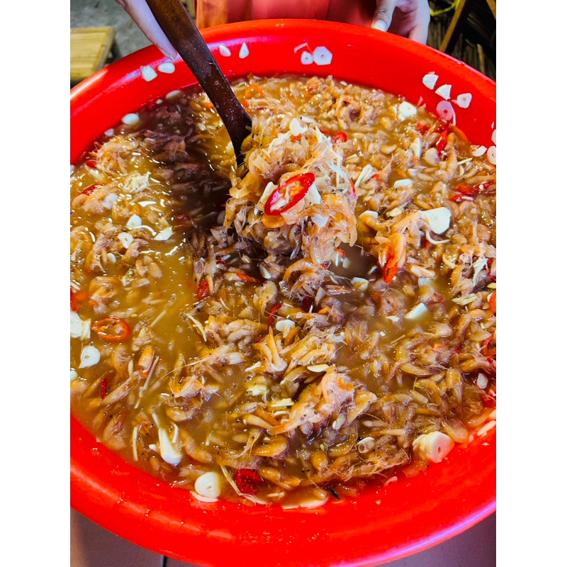 Mắm tép rong nhà làm thơm ngon hủ 500gram | Shopee Việt Nam