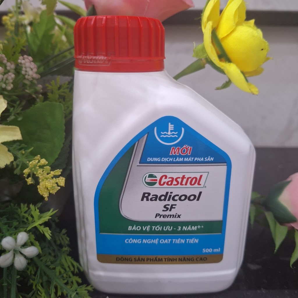 Nước làm mát pha sẵn Castrol Radicool SF Premix - Đỏ 500 ml | Shopee ...