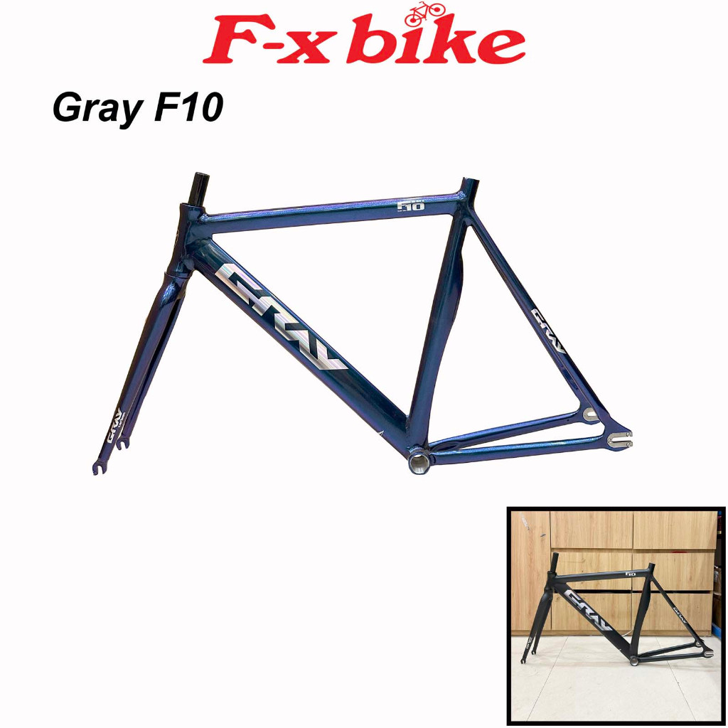 Khung Hợp Kim Nhôm Xe Đạp F-x Bike Fixed Gaer Gray F10 Càng Nhôm ...