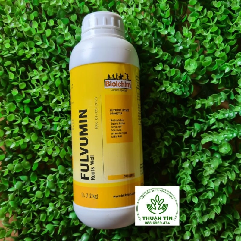 Phân Bón huữ cơ FULVUMIN Biolchim 1lit | Shopee Việt Nam