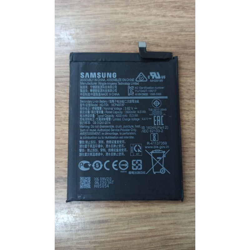 Pin Samsung A11 /A10s / A20s / Model HQ-70N pin zin dung lượng 4000mAh ...
