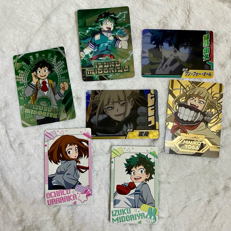 [Hàng official] Tổng hợp thẻ card metal, card neon, snapmide Boku no ...