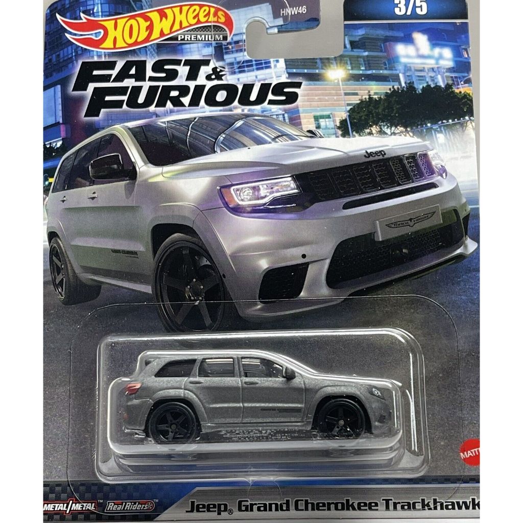 Xe mô hình Hot Wheels Premium Jeep Grand Cherokee Trackhawk Fast ...