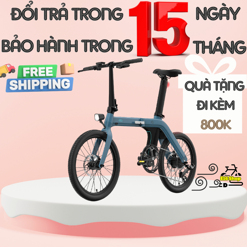 Xe đạp điện trợ lực FiiDO D11 - Xe đạp gấp gọn - Động cơ 250W - Bảo ...