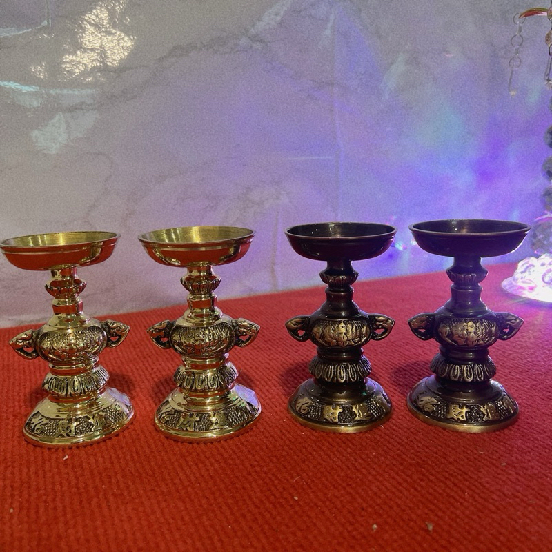 chân nến tai voi bằng đồng màu vàng(giá tính chiếc) | Shopee Việt Nam