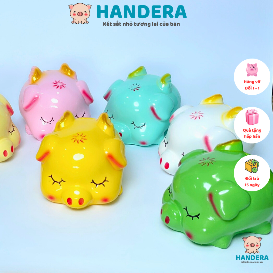 Heo đất ống heo tiết kiệm đựng tiền,trang trí,đẹp giá rẻ cánh tiên ...