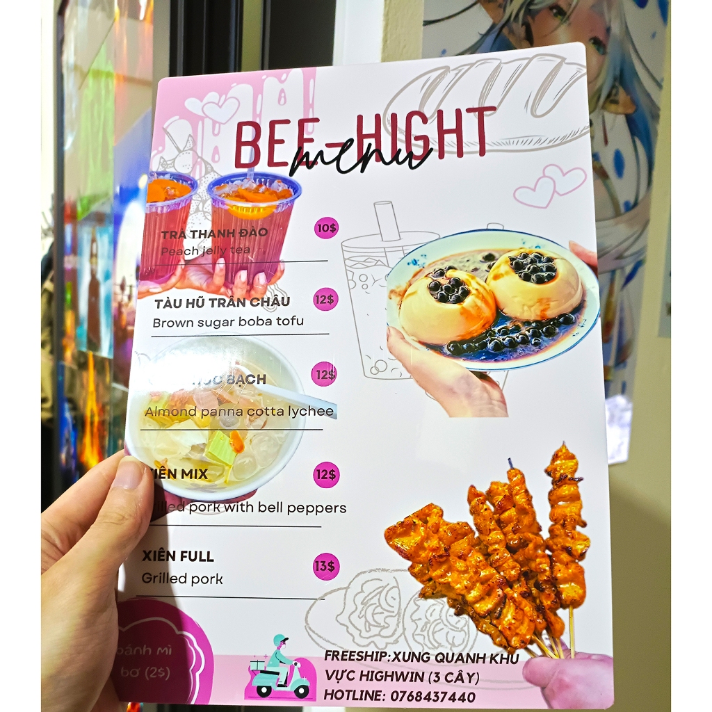 Menu ép plastic bóng cứng | Shopee Việt Nam