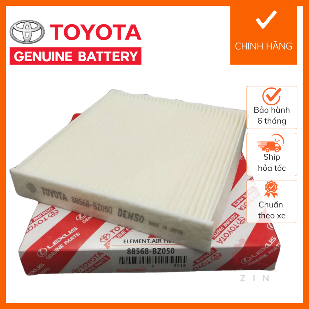 [CHÍNH HÃNG] Lọc gió điều hòa, máy lạnh xe Toyota Wigo, Rush, Avanza ...