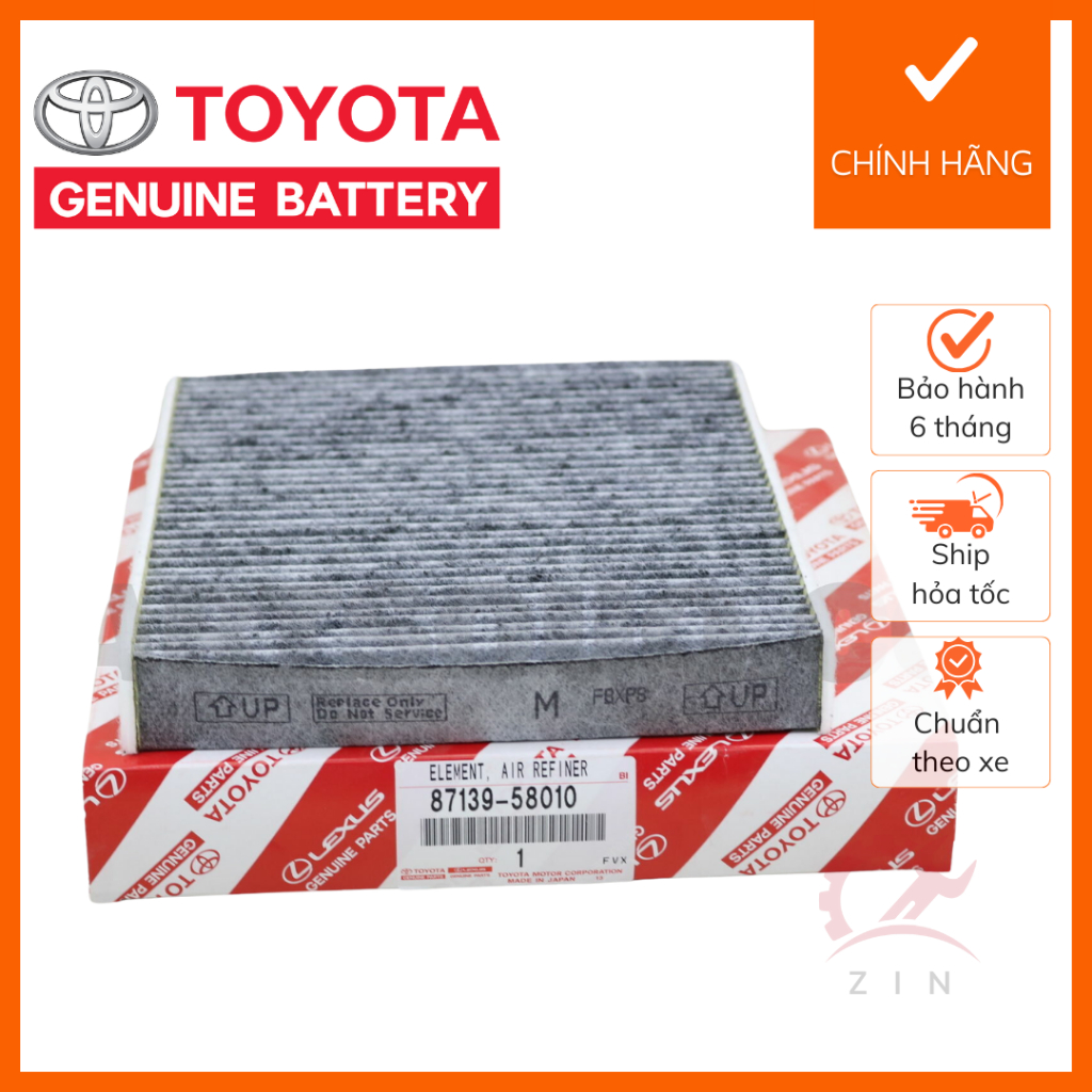 [CHÍNH HÃNG] Lọc gió điều hòa, máy lạnh than hoạt tính Toyota Innova ...