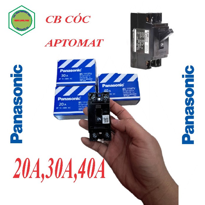 [PANASONIC CHÍNH HÃNG] APTOMAT, CB CÓC 20A,30A,40A PANASONIC | Shopee ...